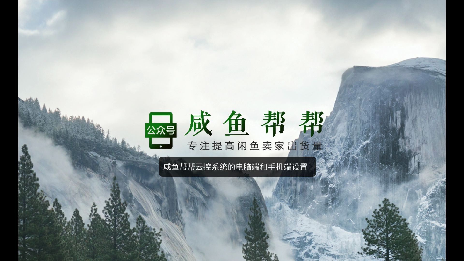 闲鱼电脑端操作-咸鱼帮帮云控系统的电脑端和手机端设置