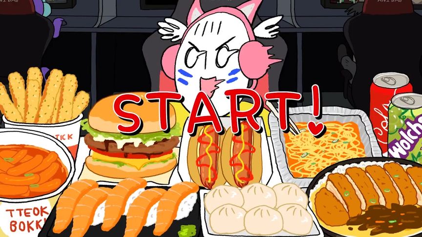 【foomuk吃播】干饭了干饭了!#动画短片 #吃货 #便利店 #干饭