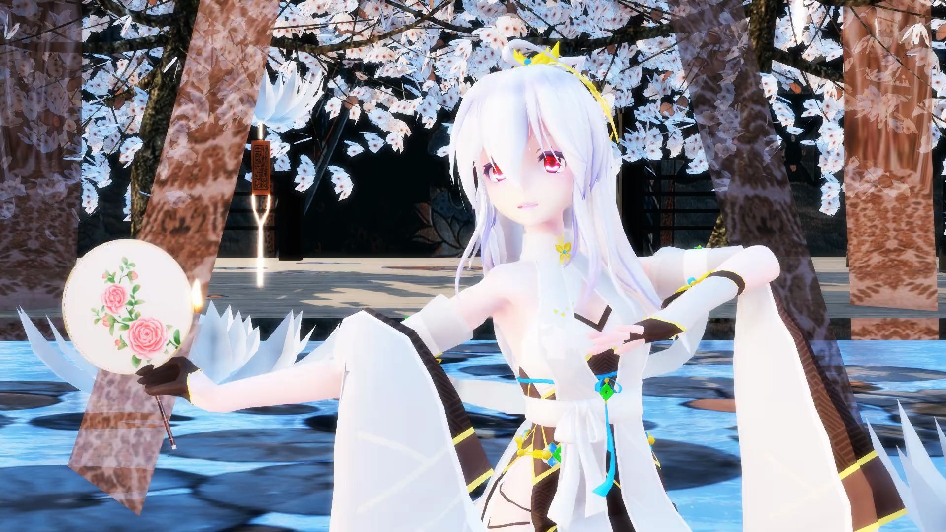 【MMD/弱音-汉煌矜女】芒种(来生记得 你眼中烟波滴落一滴墨 wo)