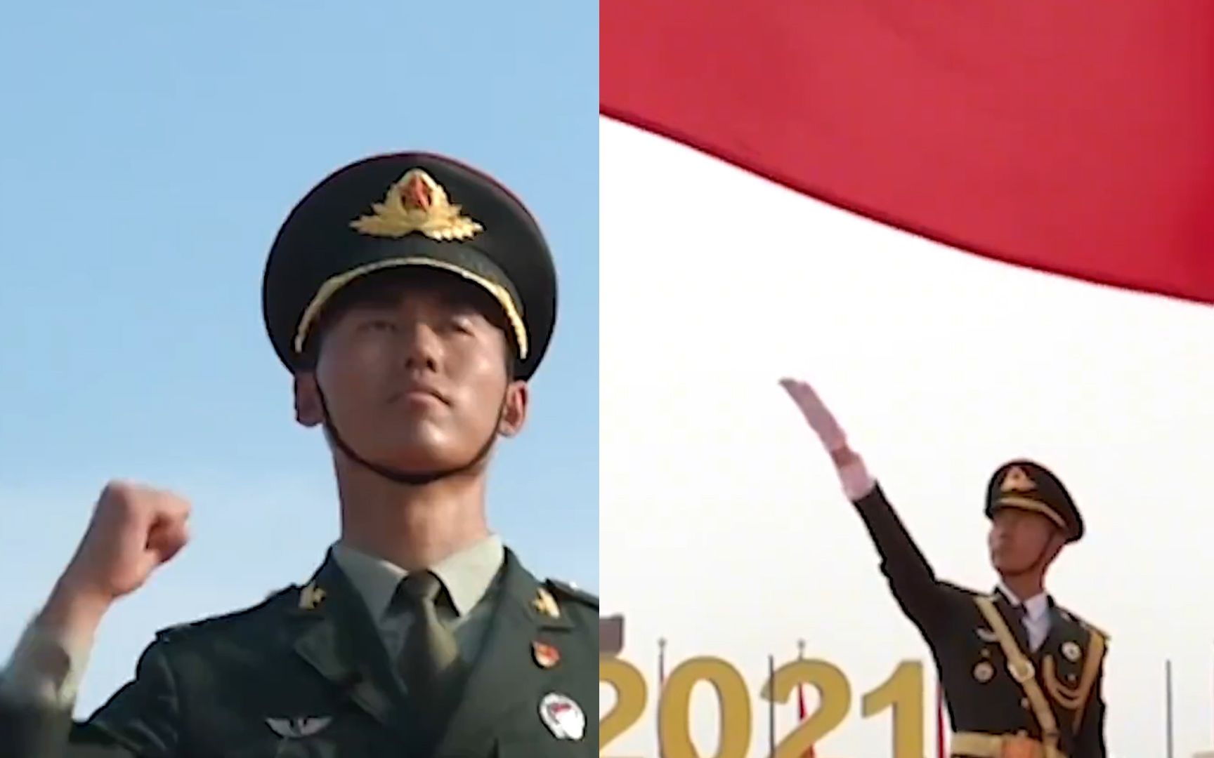 国旗护卫队升旗手训练曝光!每天挥旗1300次,气宇轩昂大国风范
