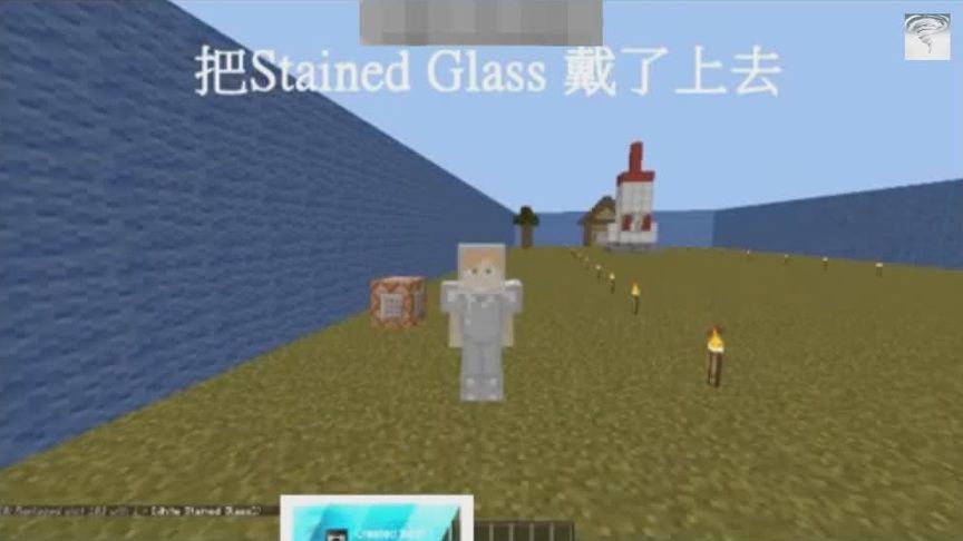 我的世界:如何把方块戴到头上呢?