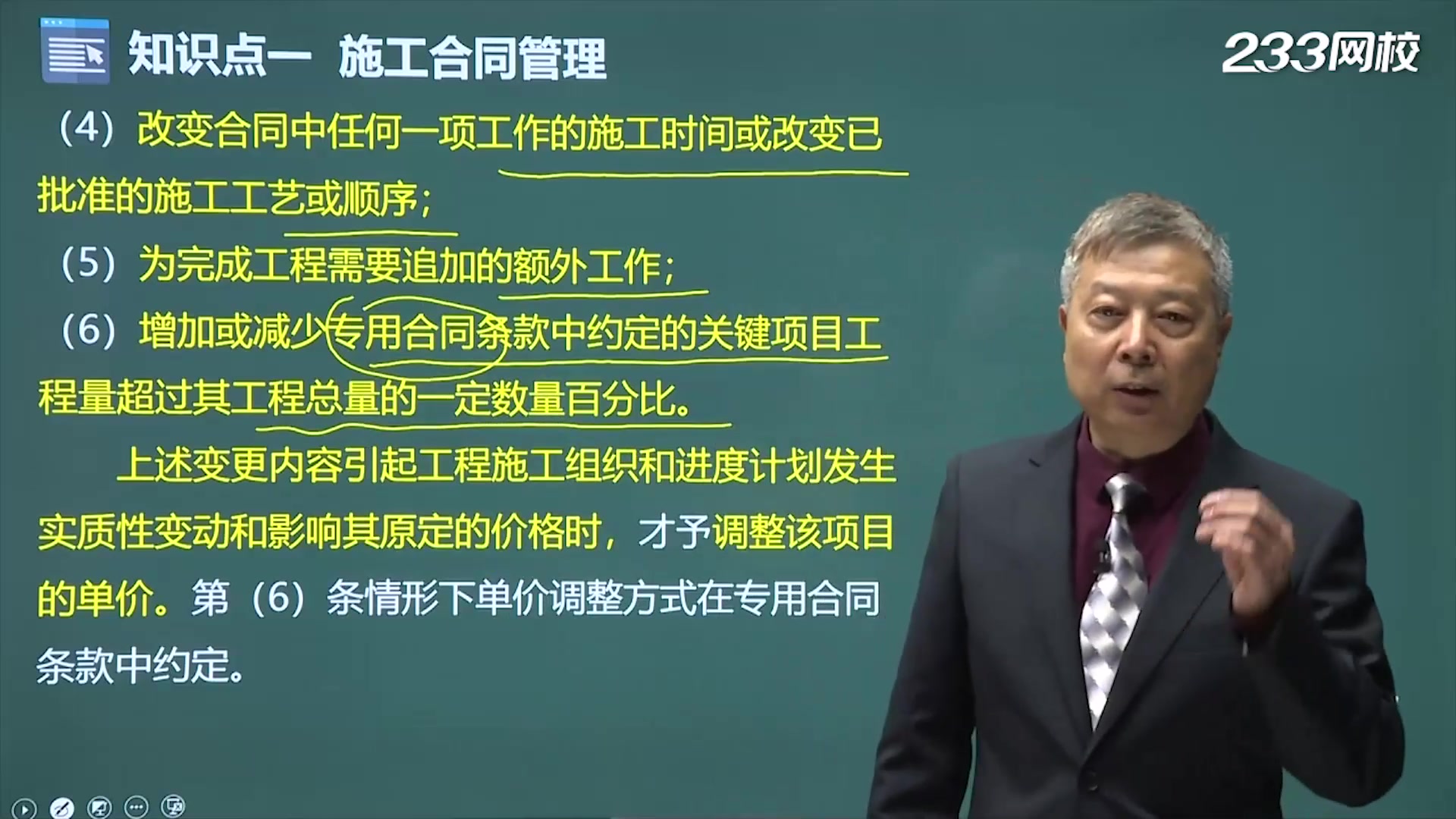 监理工程师《建设工程合同管理》课程合集_王飞寒