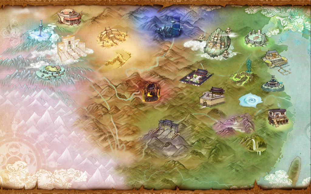 《仙剑奇侠传四》—ArcGIS现代和唐代地图地理配准、河流重叠与地名...