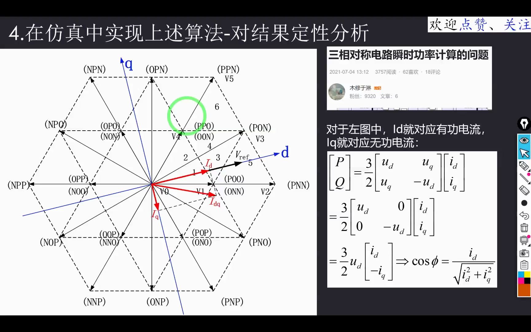 三电平逆变器中点电位平衡控制3.3-对有功和无功电流的调节作用进行...