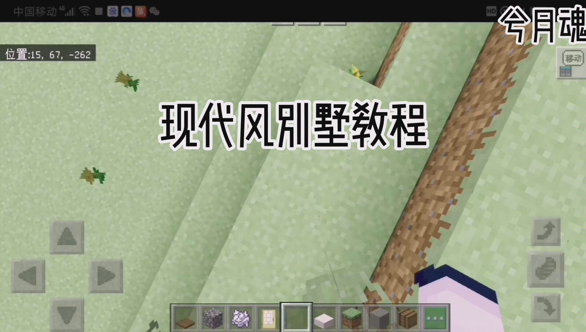 我的世界建筑 现代风别墅教程