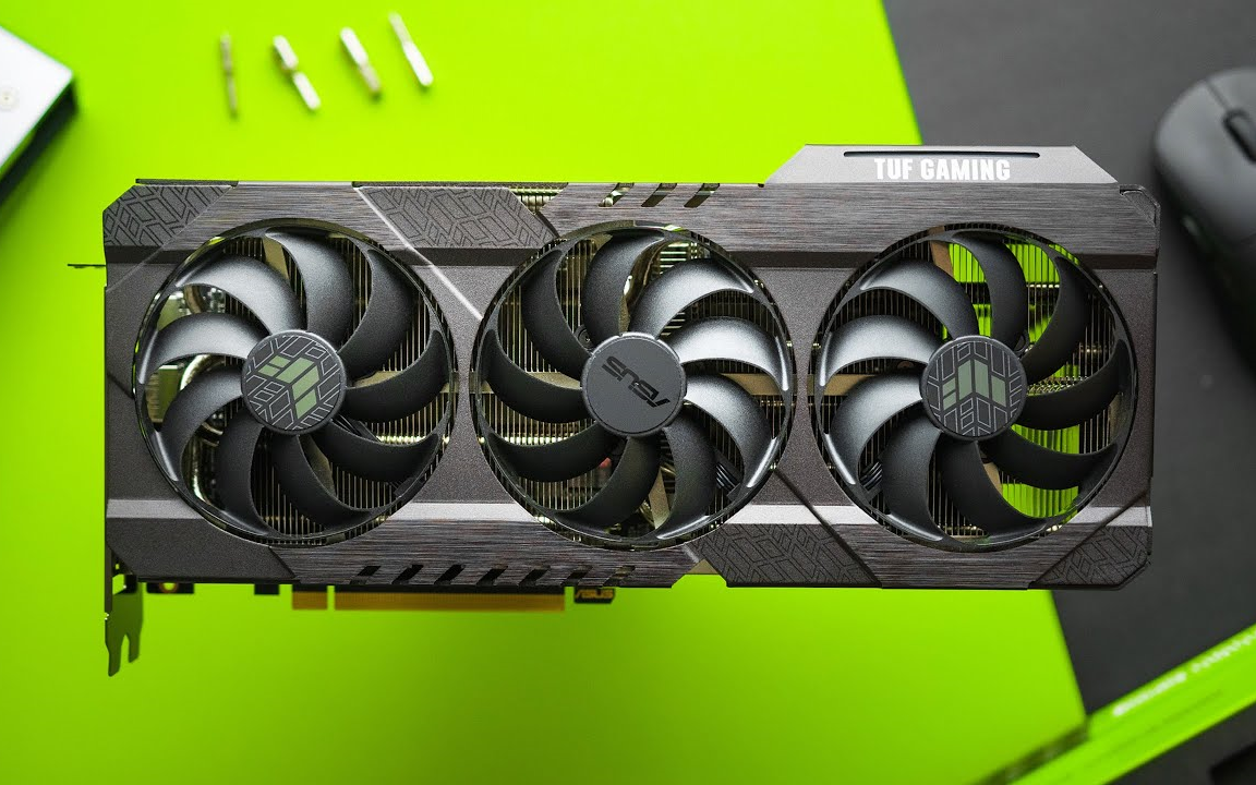 华硕ASUS TUF RTX3080显卡评测:超强性能 超高功率(中英字幕)