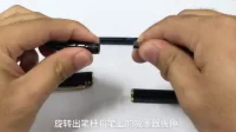 英雄1079钢笔换墨囊视频
