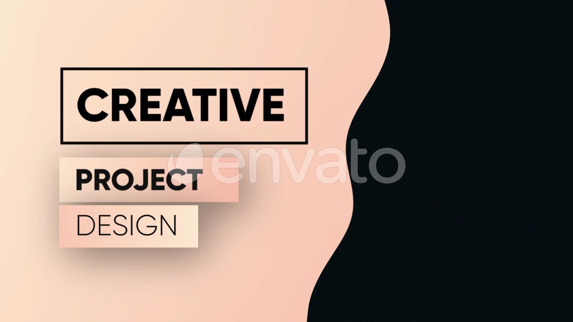 PR模板-创意版式文字