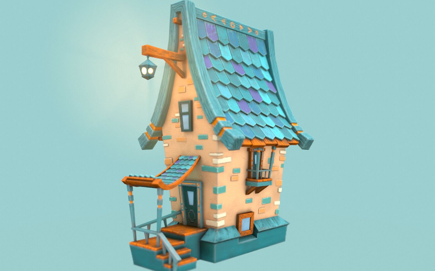 MAYA入门建模:3D建模基础教程之动漫卡通场景制作-新手教程