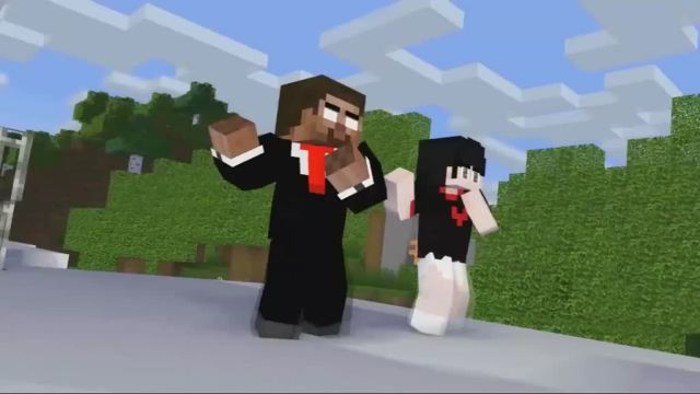 我的世界MC动画:实体303的生活,实体303正在修炼技能!