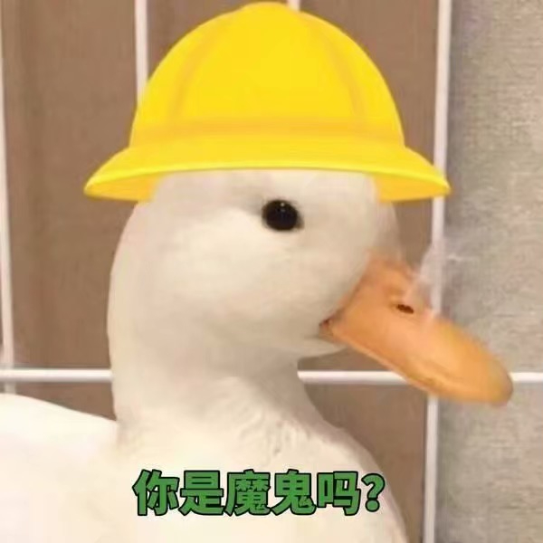 鸭子怪你是魔鬼吗 