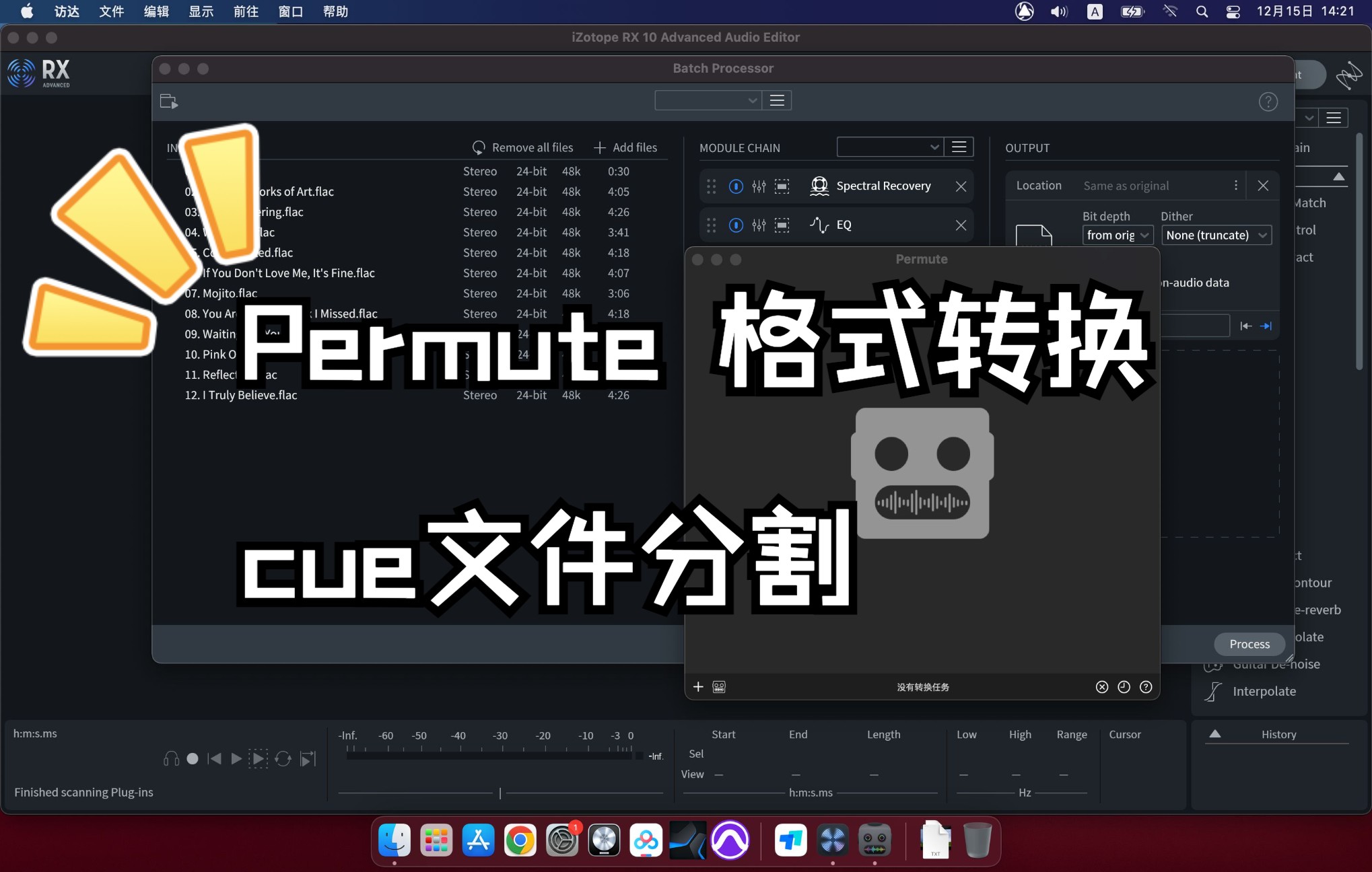 03 Permute 格式转换&cue文件分割