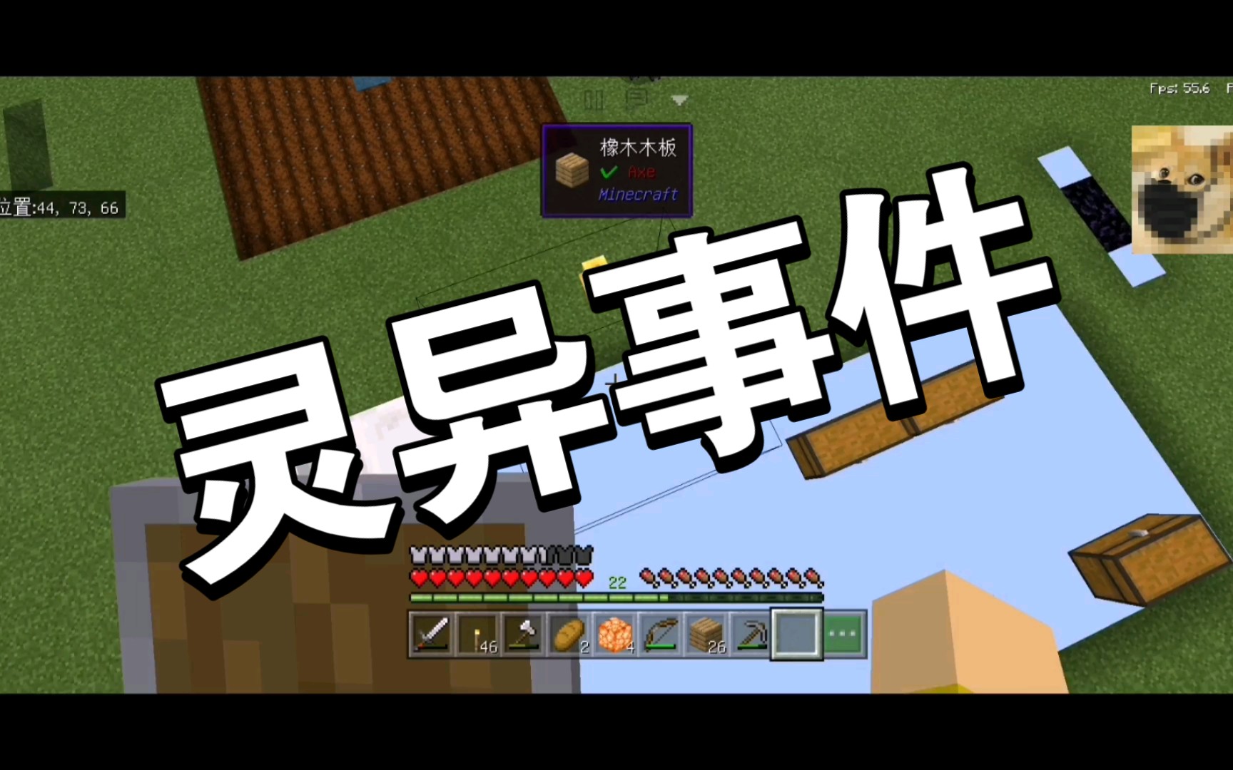 我的世界1.16原版生存第8期:玩游戏遭遇灵异事件_哔哩哔哩bilibili_我...