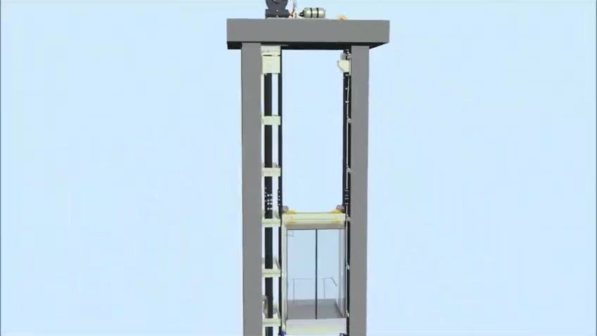电梯安装全过程3D动画演示(科普一)#电梯 #电梯维保#物业