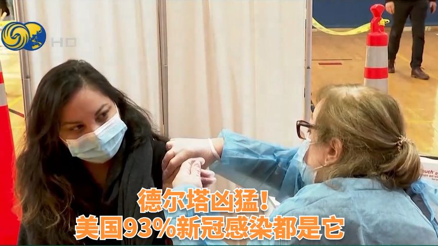 德尔塔凶猛!美国93%新冠感染都是它
