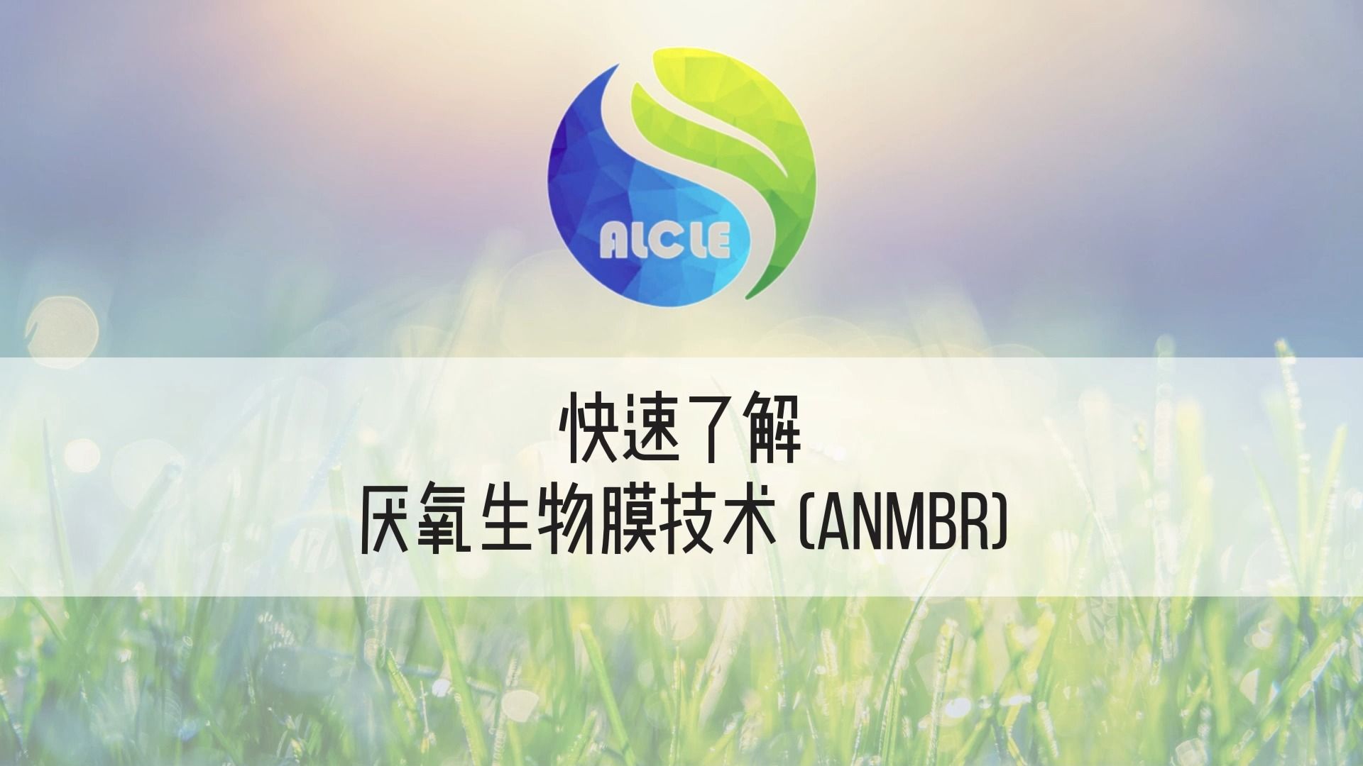 快速了解厌氧生物膜技术 (AnMBR)