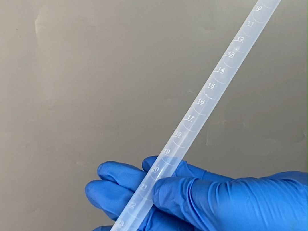 化学实验室用PFA酸式滴定管25ml透明聚四氟乙烯滴定管耐酸碱滴定管