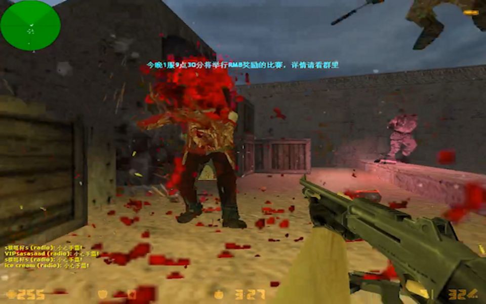 【CS1.6纯净僵尸服】童年阴影,回味经典