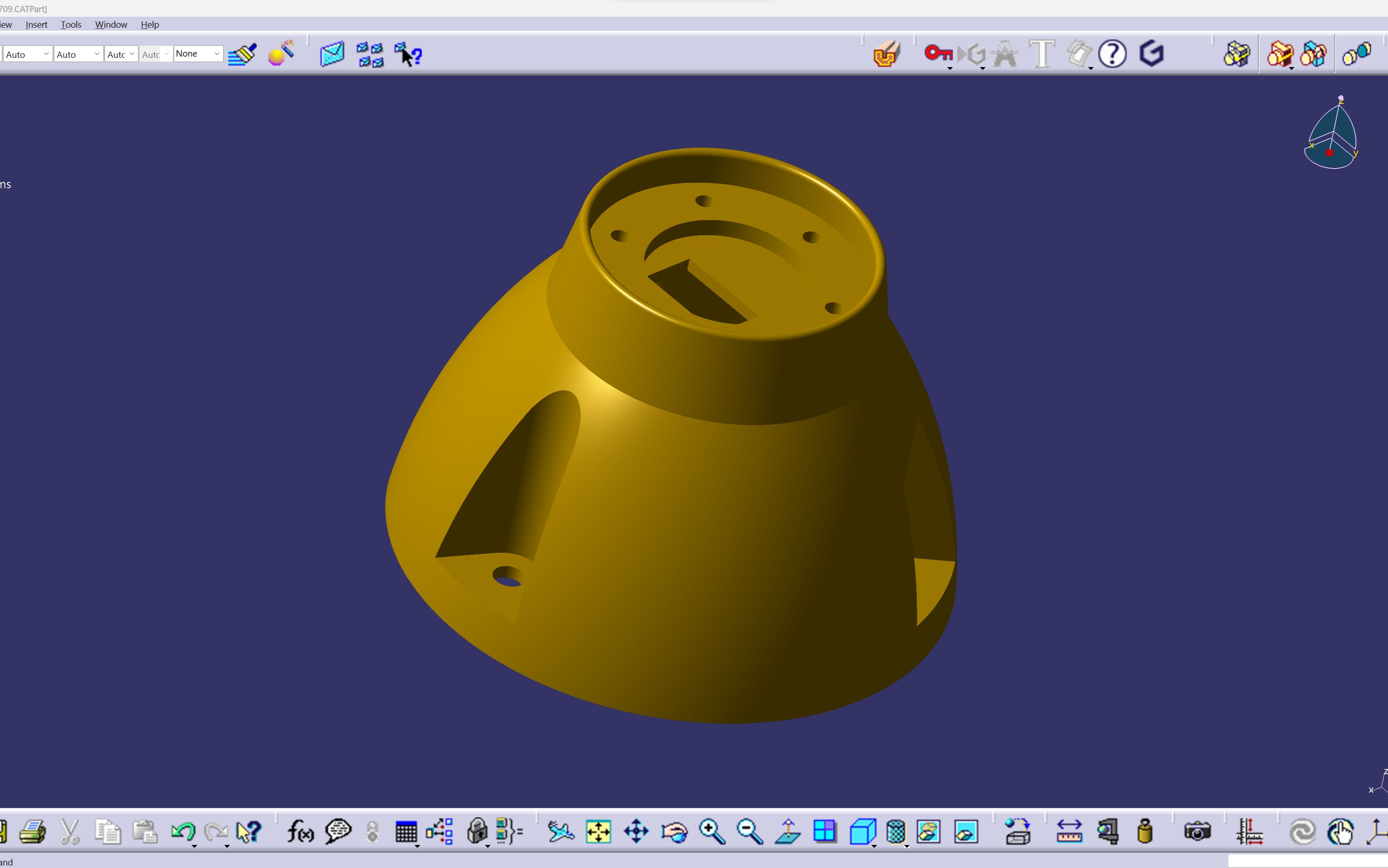 3D 709 实体零件建模练习