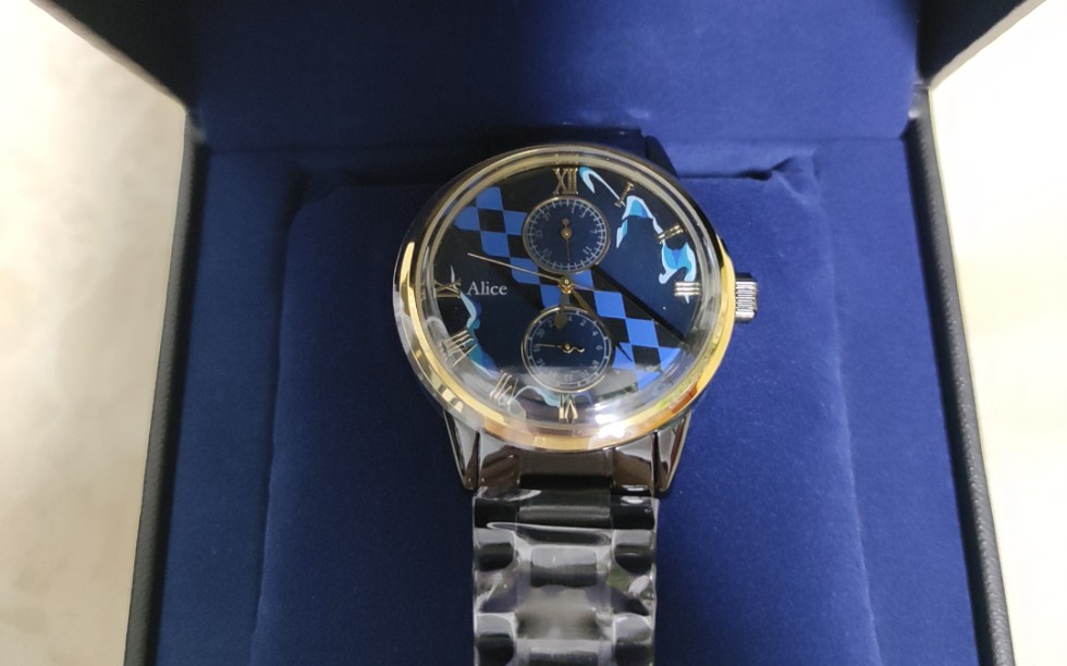 SINoALICE × SuperGroupies联动周边手表开箱 爱丽丝款手表 《死亡...