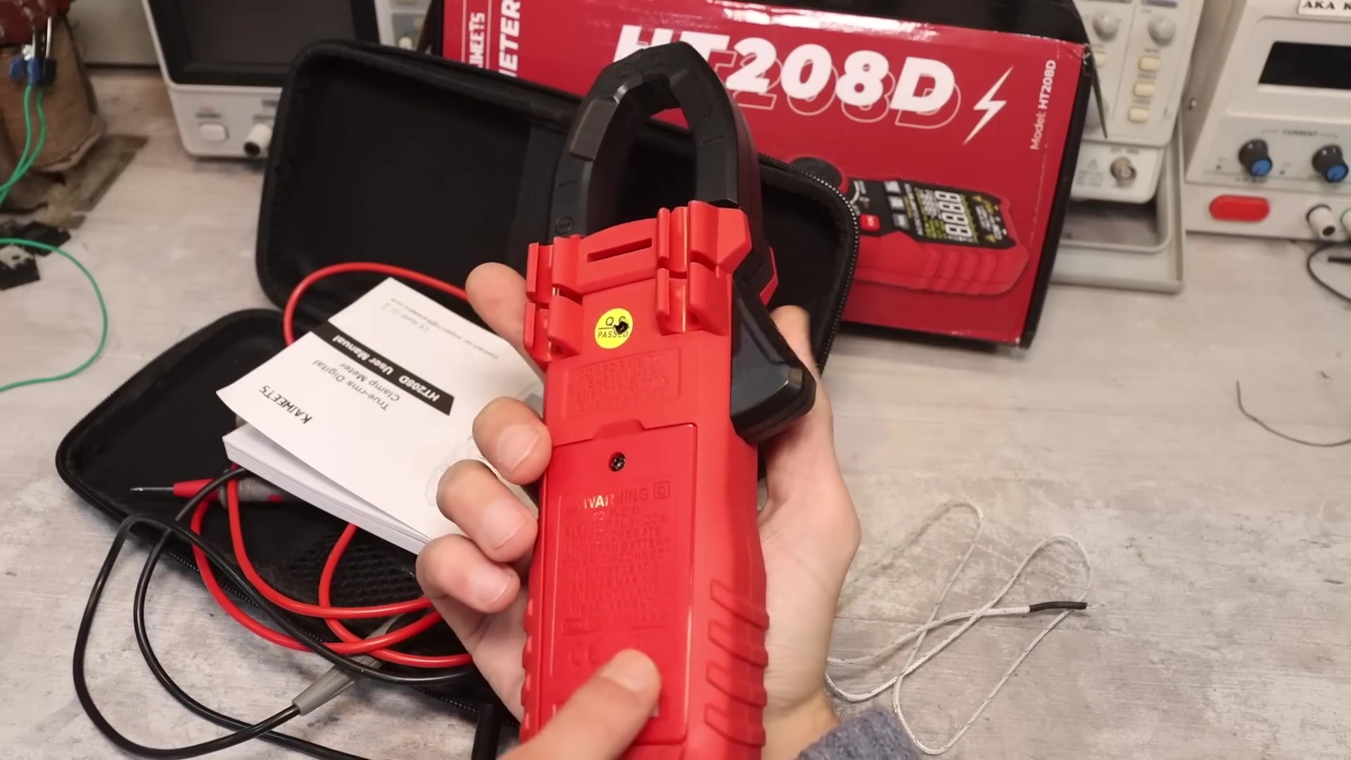 关于一款高性价比钳表/万用表KAIWEETS HT208D的测评汇总