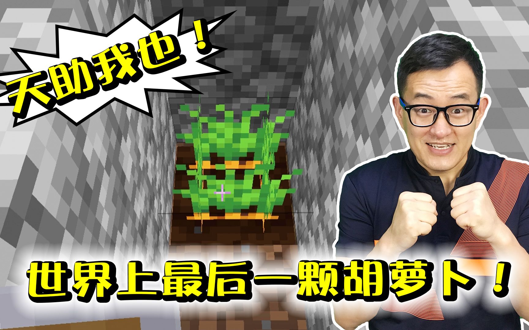 这是神赐给我的胡萝卜吗?简直就是命中注定啊!我的世界15
