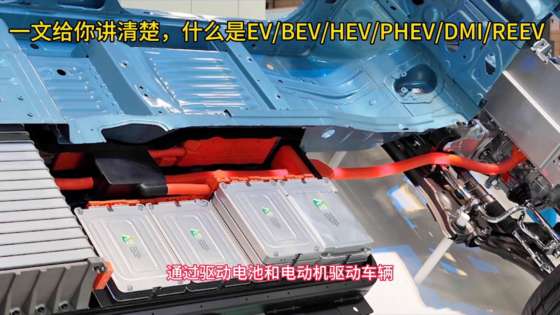 一文给你讲清楚,什么是EV/BEV/HEV/PHEV/DMI/REEV