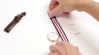 瑞典danielwellington 手表更换表带视频教程