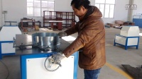 虾米弯头机操作过程