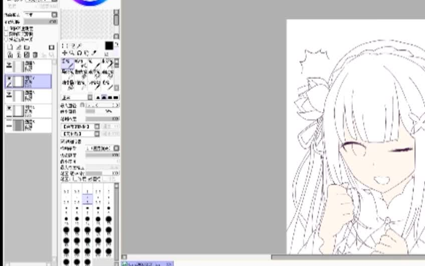 当一个用优绘的up改用sai会发生啥