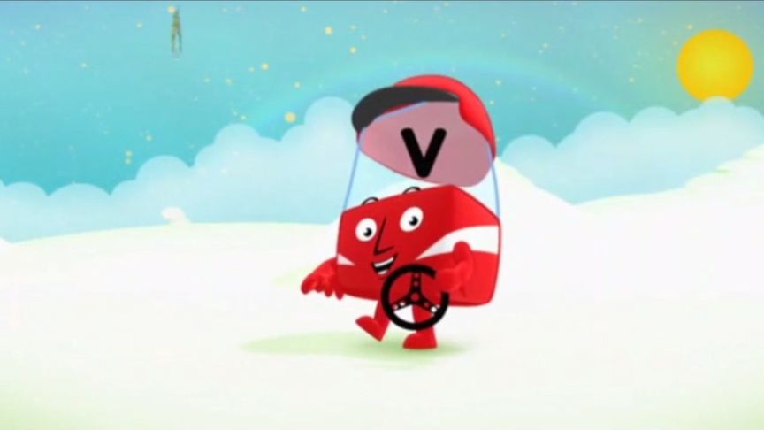 英语自然拼读u~z 积木字母动画,让你的英语发音不发愁