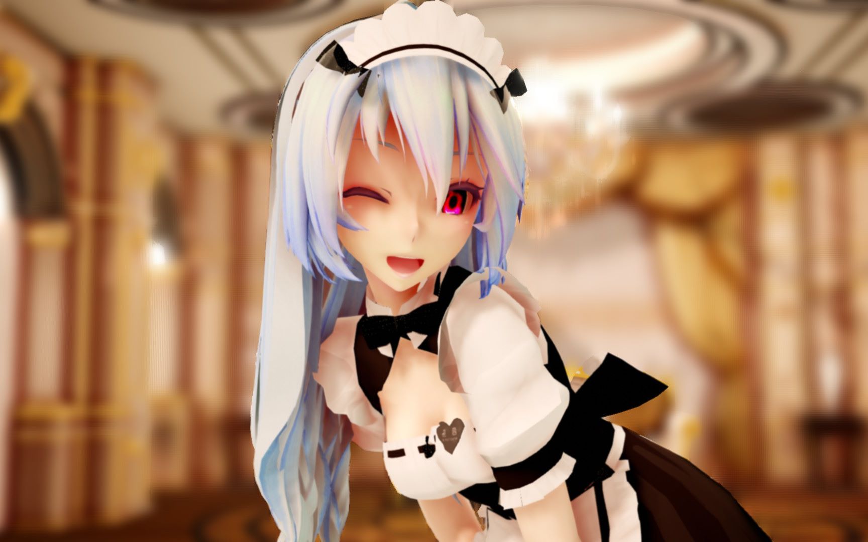 【MMD】可爱初音女仆装的Apple pie~6000码率投稿测试