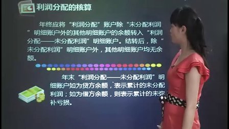 会计从业资格辅导13新版会计证62-会计基础-利润分配的核算