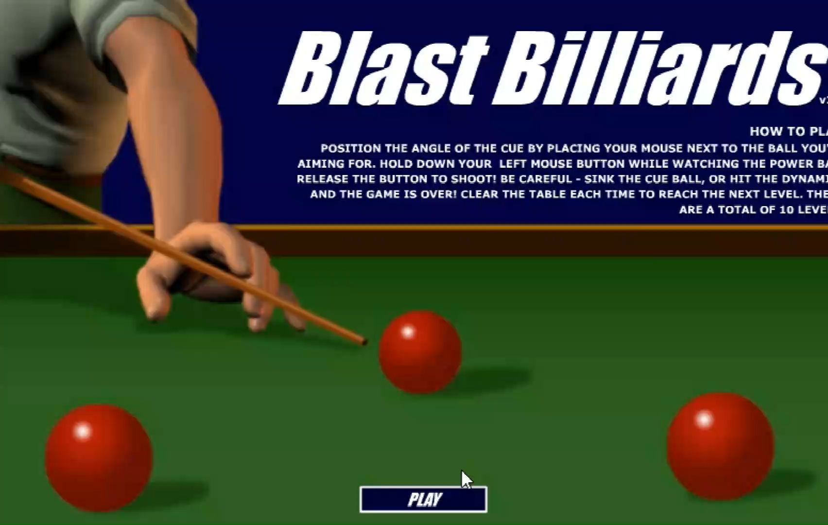 【4399超经典游戏】炸弹台球——2000分+挑战_童年回忆