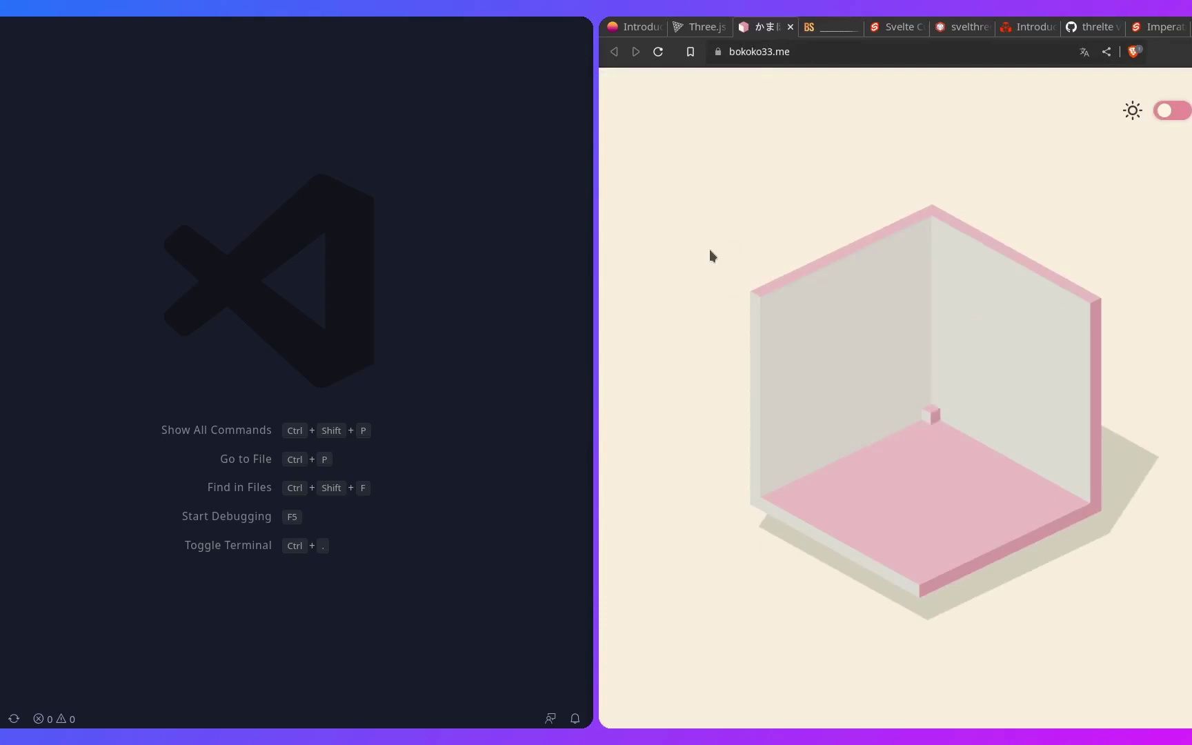 使用 Svelte (Threlte) 的 3D 简介