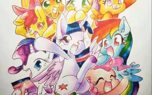 小马宝莉/绘画教程视频/Sunrise Sparkle主编制作/Pony工作室