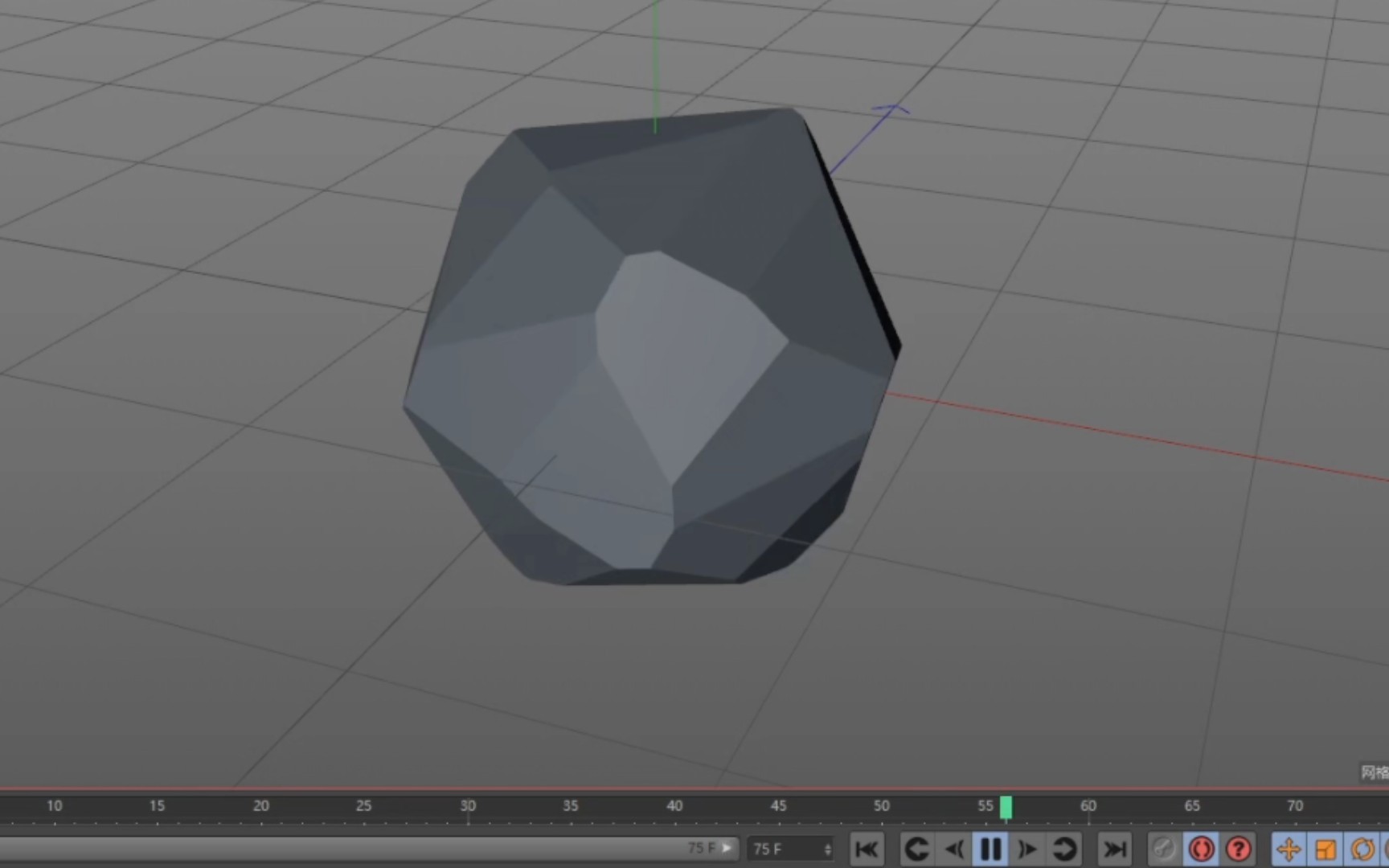 【C4D】①用布尔工具制作不规则多面体动画 - 刚体物理碰撞模拟系列 ...