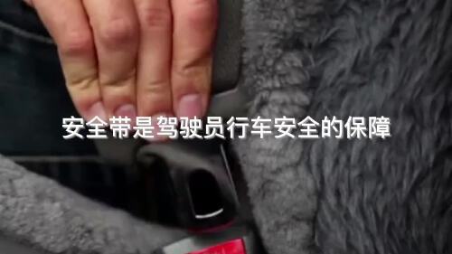 合金催化安全带卡扣,为旅途加把安全锁