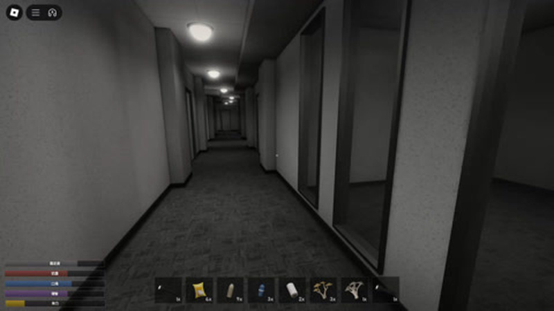 Roblox后室模拟器Backrooms办公室摸瞎