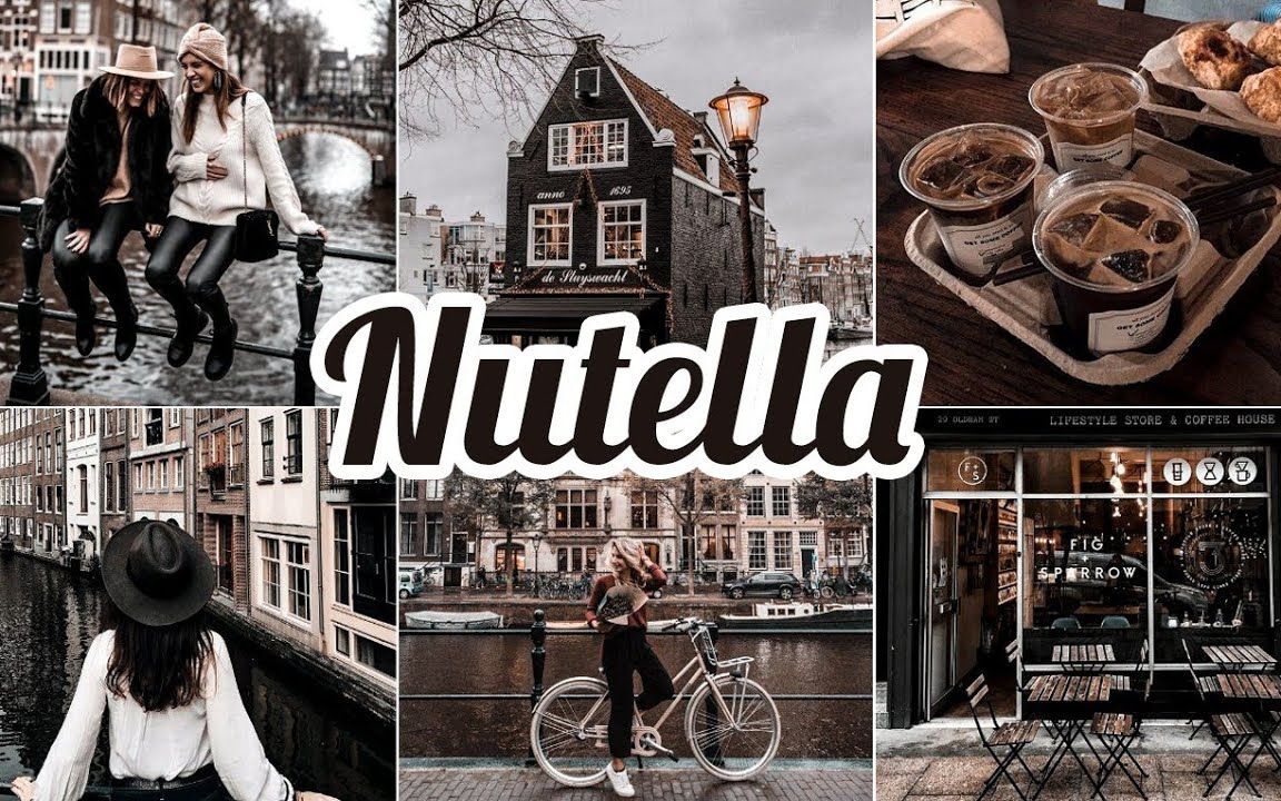 城市街拍棕灰色电影风格Lr调色教程,手机滤镜Lr预设下载!