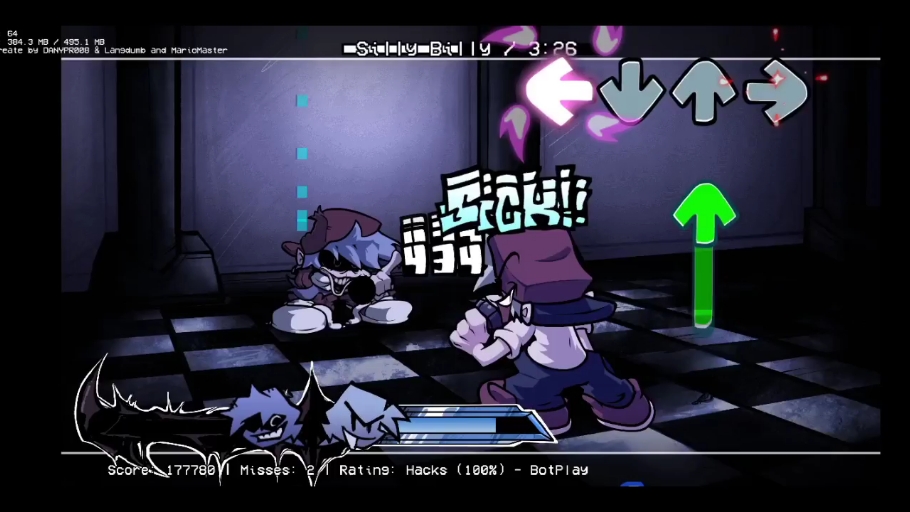 FNF镜中人_音游热门视频