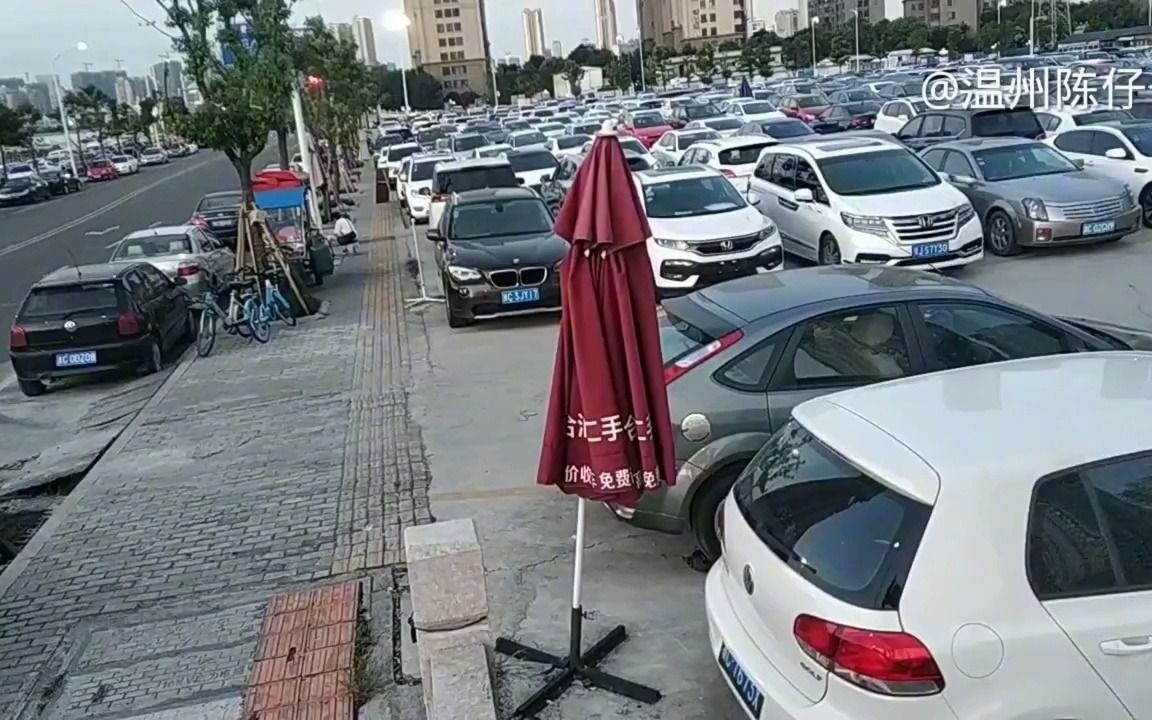 温州最大的露天二手车批发市场,两广福建新疆等同行都来批车