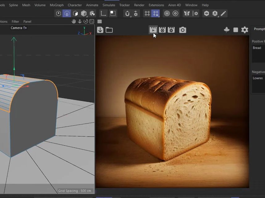 C4D即将推出的重磅 AI+GPU渲染器插件 AIAiren 4D 介绍视频