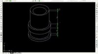 4.1.4.轴套轴测图标注_cad机械制图实例教程_CAD2007机械制图视频...