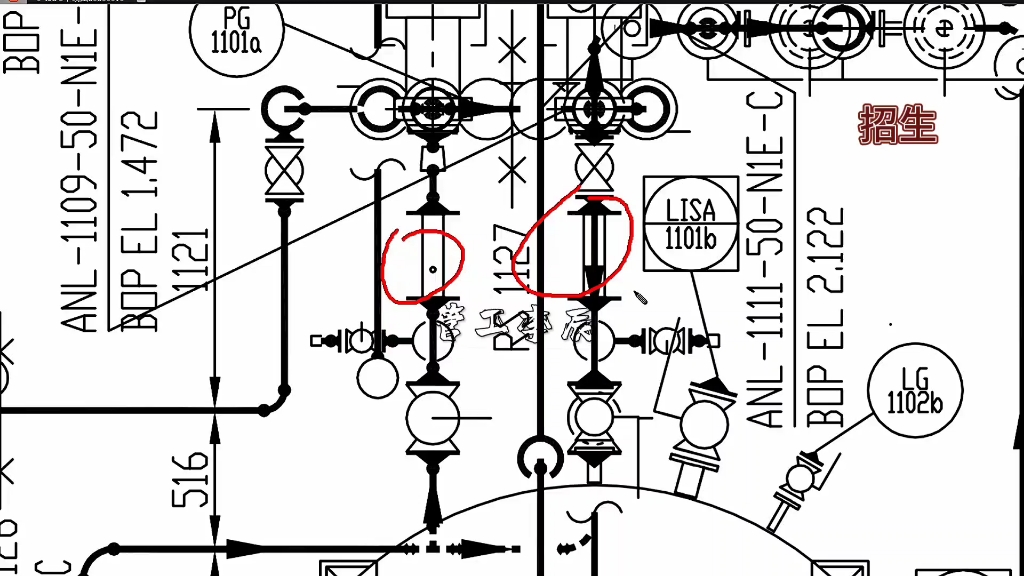 化工管道,单线图平面图讲解,李辰管工教学