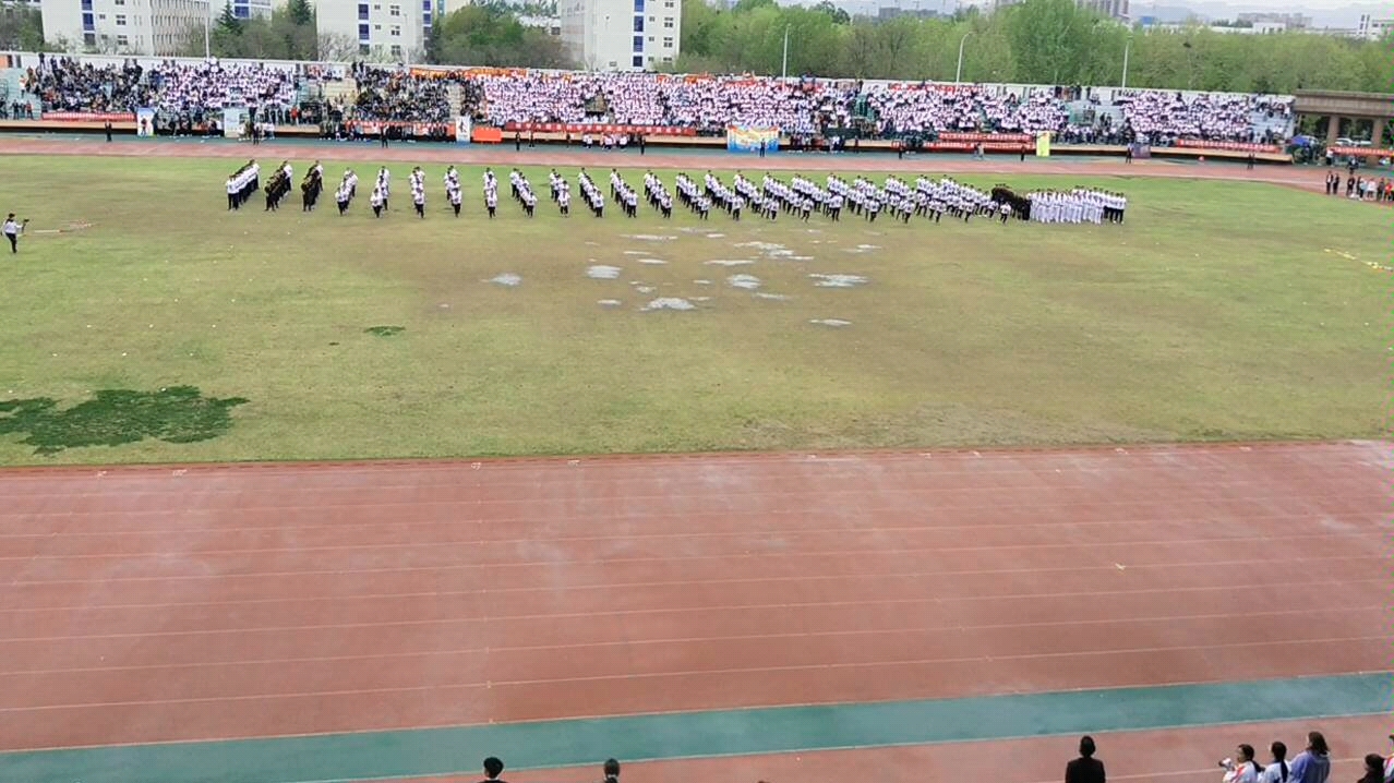 【运动会】开幕式百人武术表演饭拍