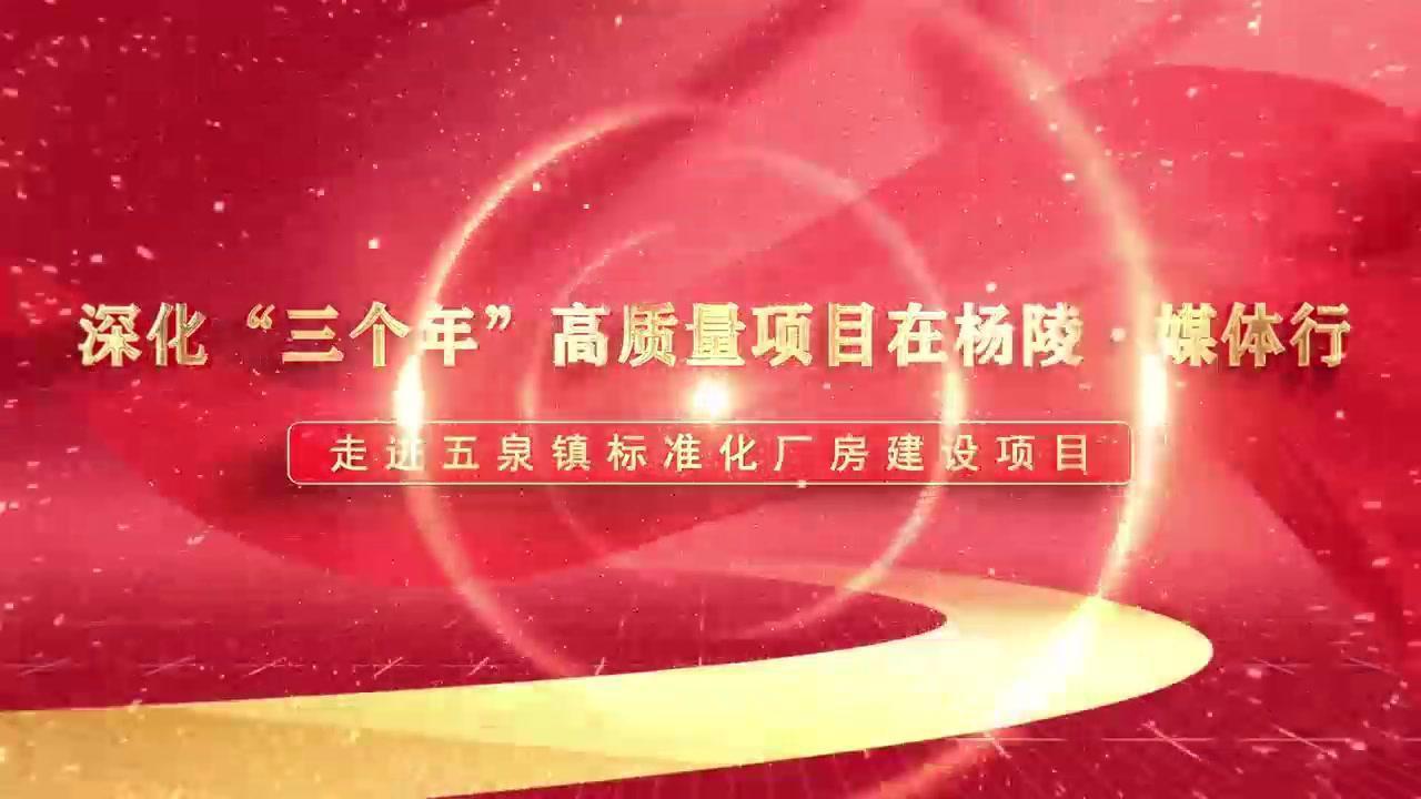 ...项目在杨陵|“筑巢”引企激活发展“新动能”。五泉标准化厂房建设...