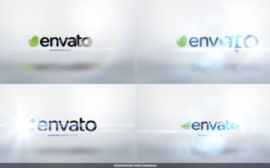 AE模板-3D简洁特效的公司企业品牌商品店铺标志动态LOGO片头模板...