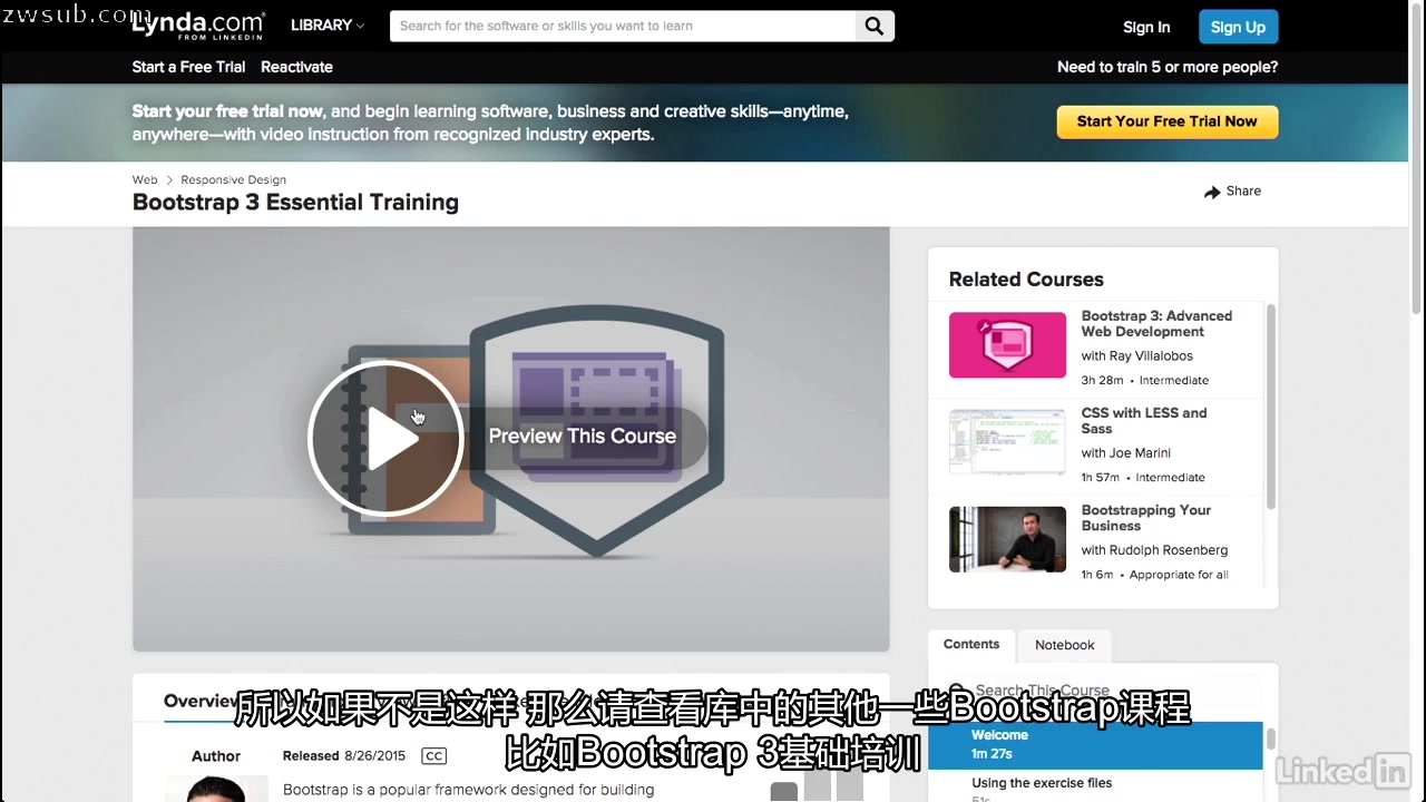 Lynda中文字幕 Bootstrap 4迁移 Bootstrap 4 Migration