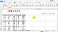 WPS数据透视表教程 数据分析汇总合并统计SQL 第1集 创建数据透视表